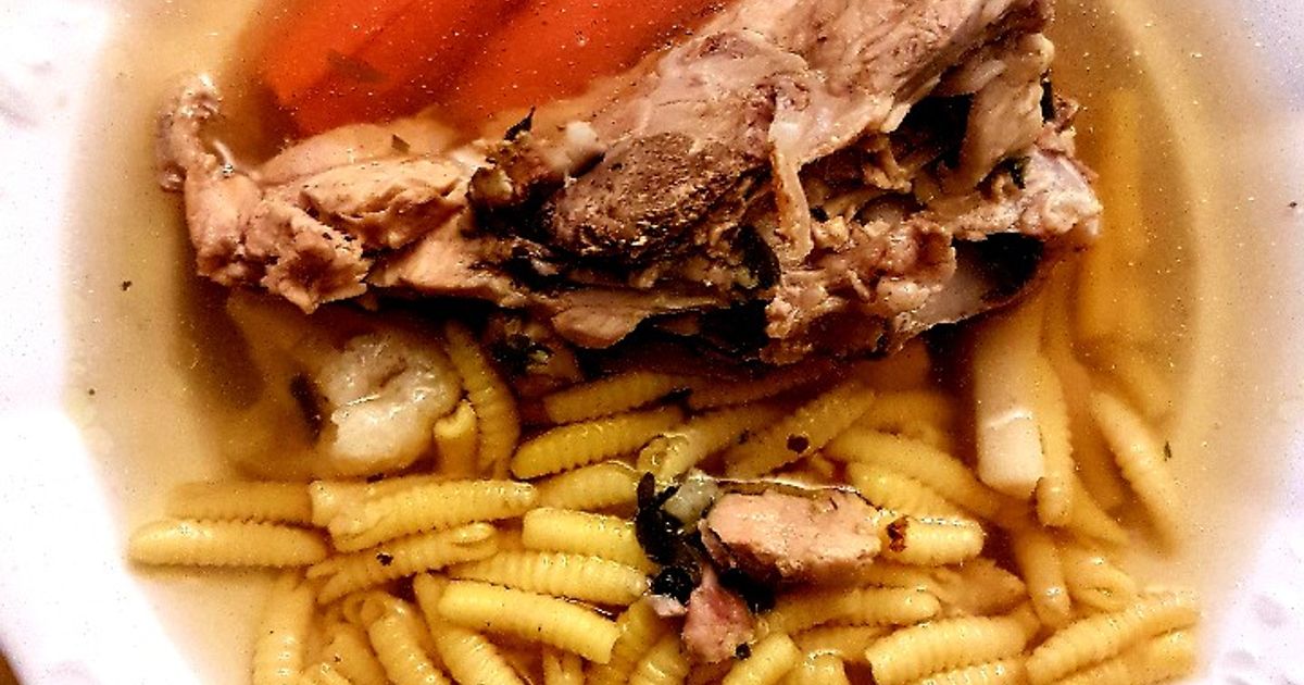 Csontleves Csigatésztával | Kulináris Kapszula receptje - Cookpad receptek
