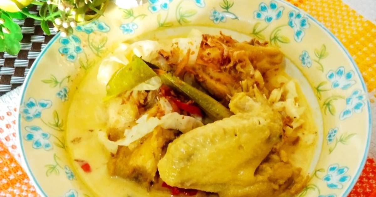 Resep Gulai Sayap Ayam Broiler dan Telur oleh Lanjarsih/Mama Fifian ...