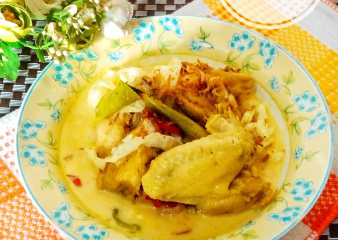 Resep Gulai Sayap Ayam Broiler dan Telur oleh Lanjarsih/Mama Fifian ...