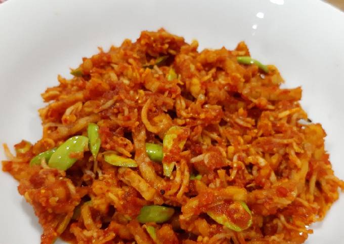 Resep Sambal goreng tempe teri pete oleh Bernida Goin - Cookpad