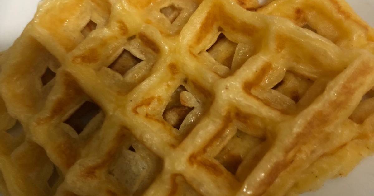 Waffles salados - 43 recetas caseras- Cookpad