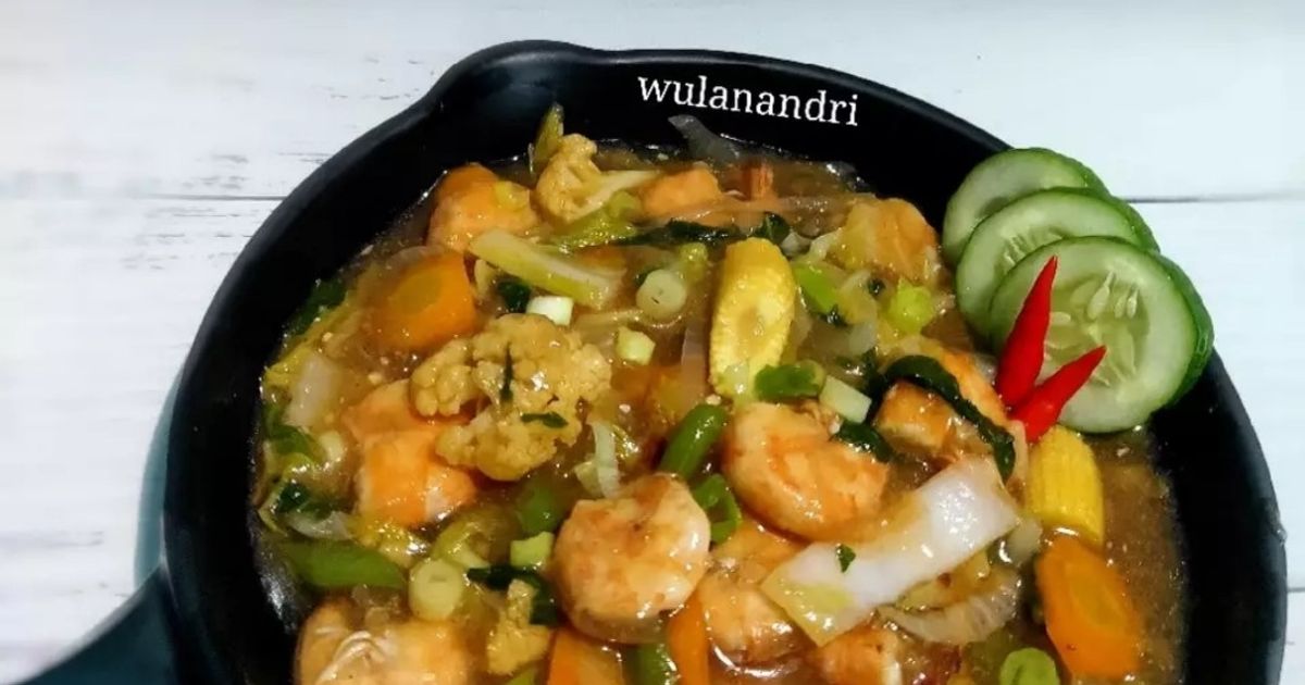 Resep Cap Cai Kuah Kental oleh wulanandri - Cookpad