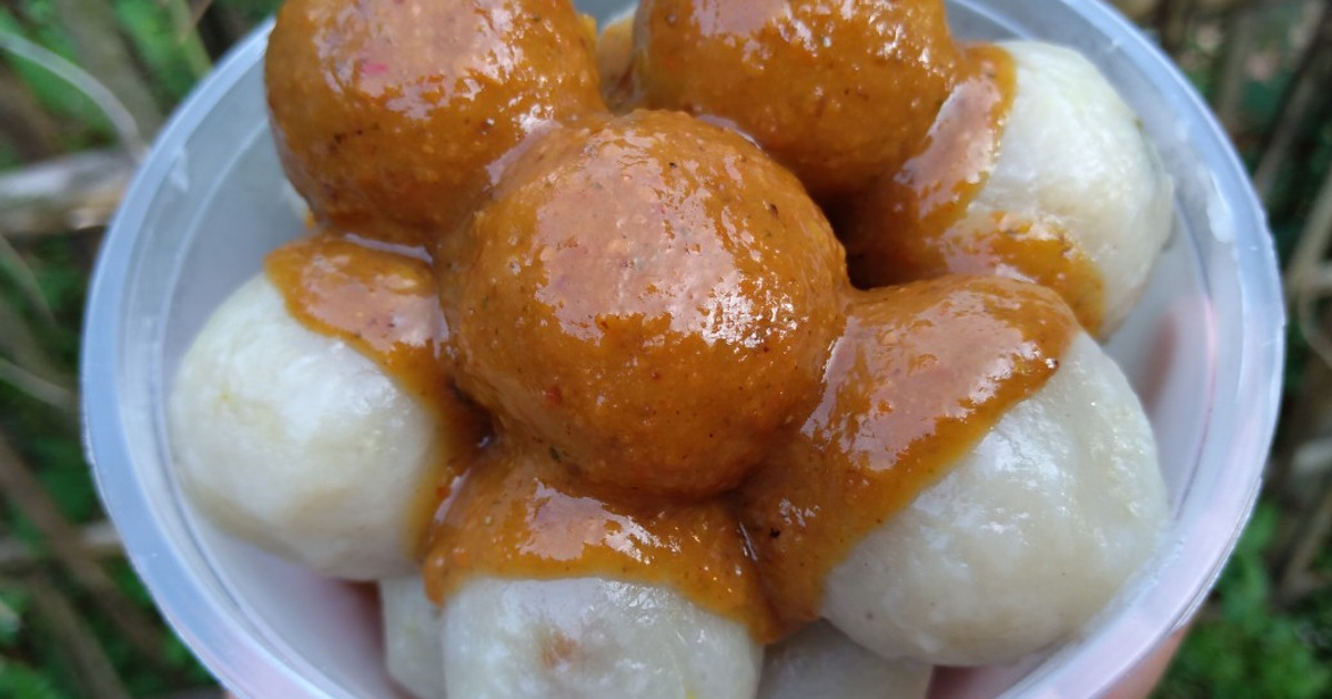 Resep Cilok Empuk Saos Kacang Sinti oleh Nurul Meong - Cookpad