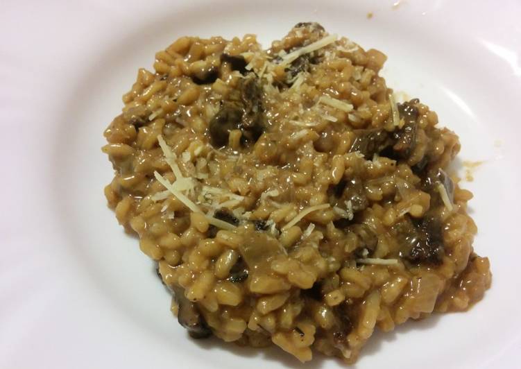 Risoto ao funghi Receita por Thiago HC Alves de Souza - Cookpad