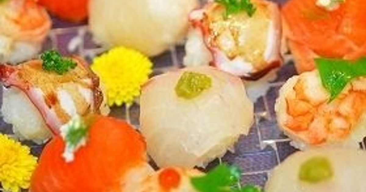 Roly Poly Bite Sized Temari Sushi Recipe By Cookpad.Japan