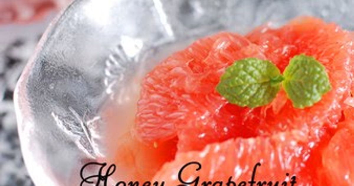 Honey Grapefruit Recipe by cookpad.japan