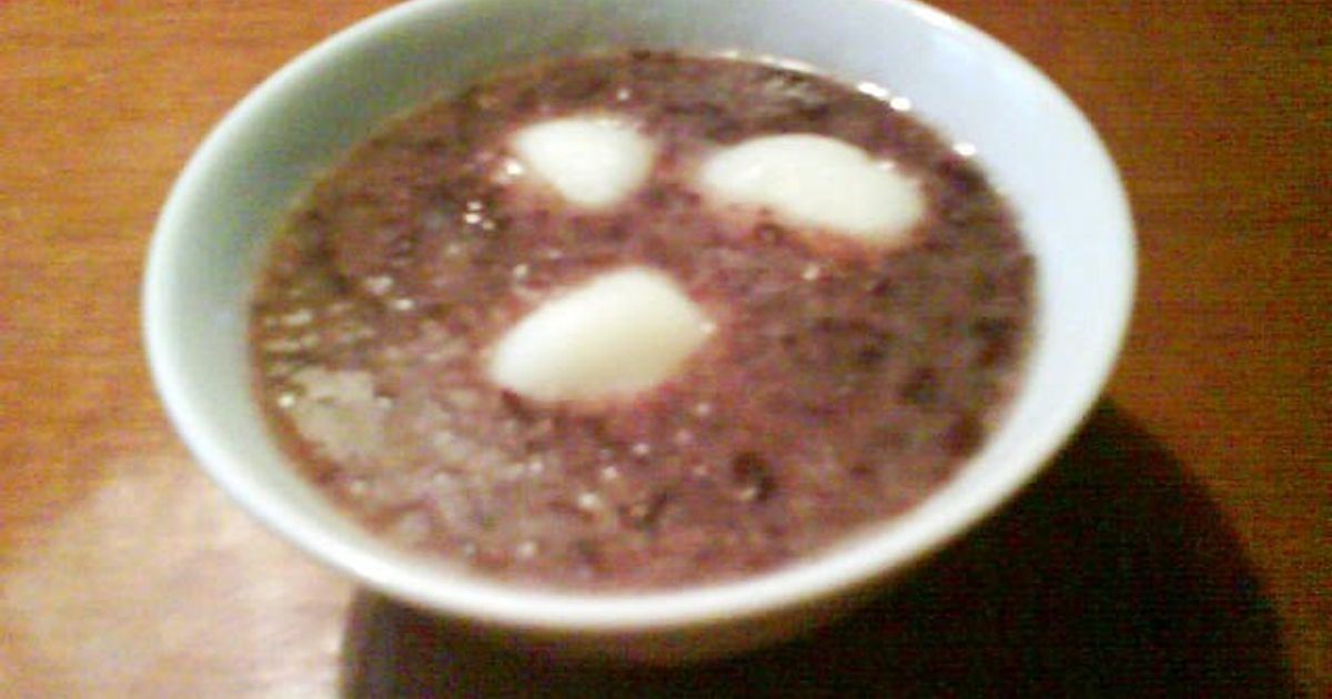 Mock Shiruko! With Kidney Beans Recipe by cookpad.japan