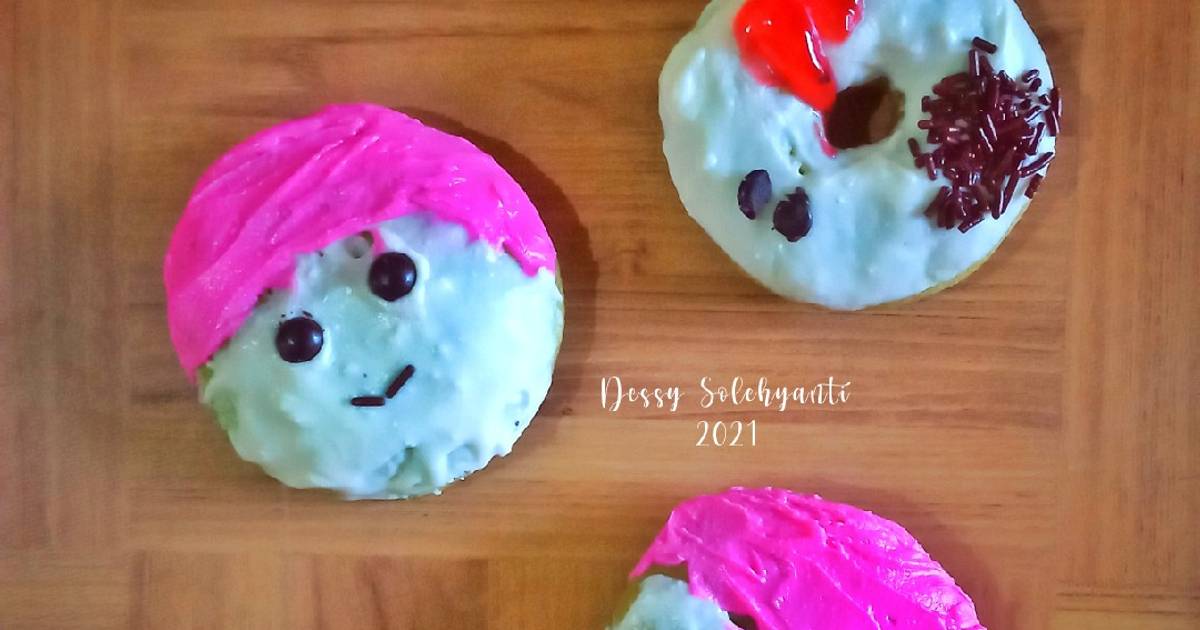 33 resep donat karakter enak dan sederhana ala rumahan - Cookpad