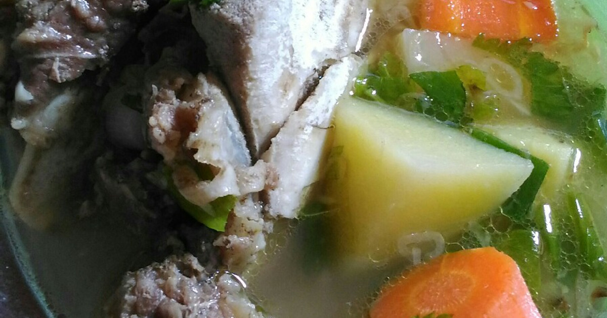 Resep Sop Iga + Balungan Sapi oleh Afifa Ika - Cookpad