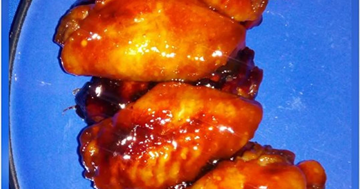 Chicken Wings With Maple Syrup Recipe by Angela Mertoyono