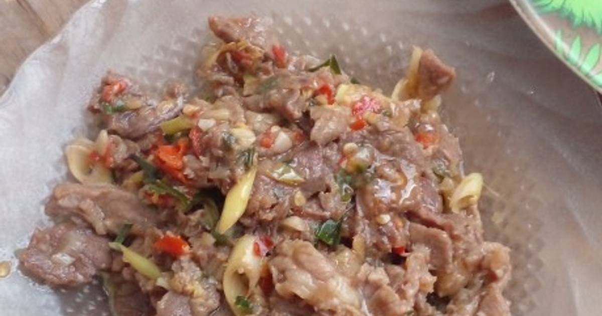 Resep Oseng-oseng daging sapi oleh Marlina - Cookpad
