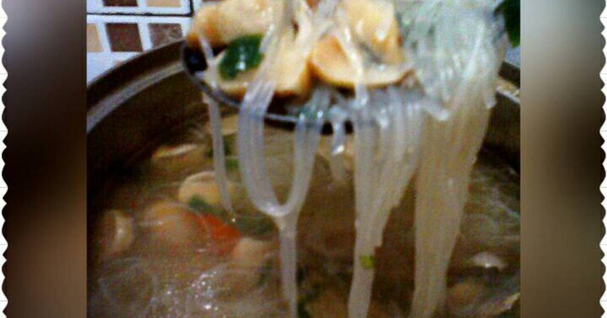 Resep Sayur Bening Soun Jamur Merang oleh iil Oci - Cookpad