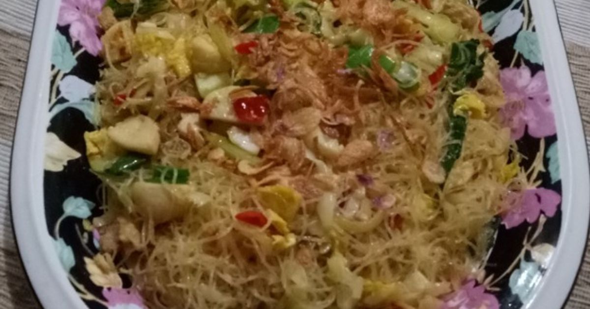 Resep Bihun Goreng Ala Chinese Food Halal oleh Yuyun Sukidjan - Cookpad