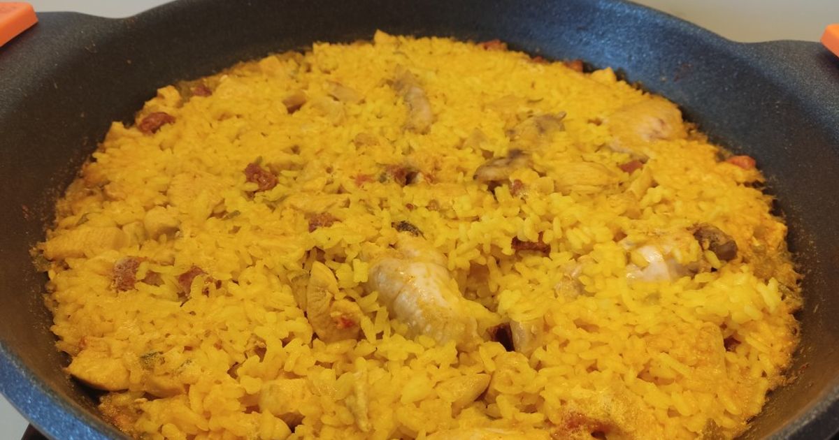 Homemade Chicken & Sausage Paella Recipes