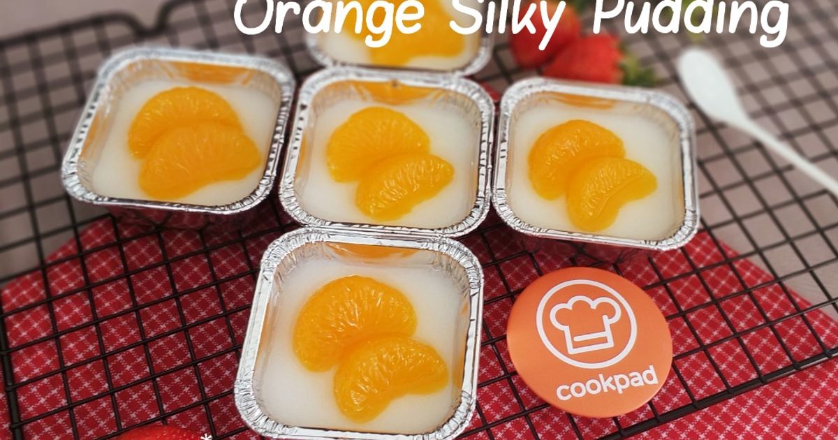 Resep Orange Silky Pudding A.K.A Silky Puding Jeruk oleh Josephine ...