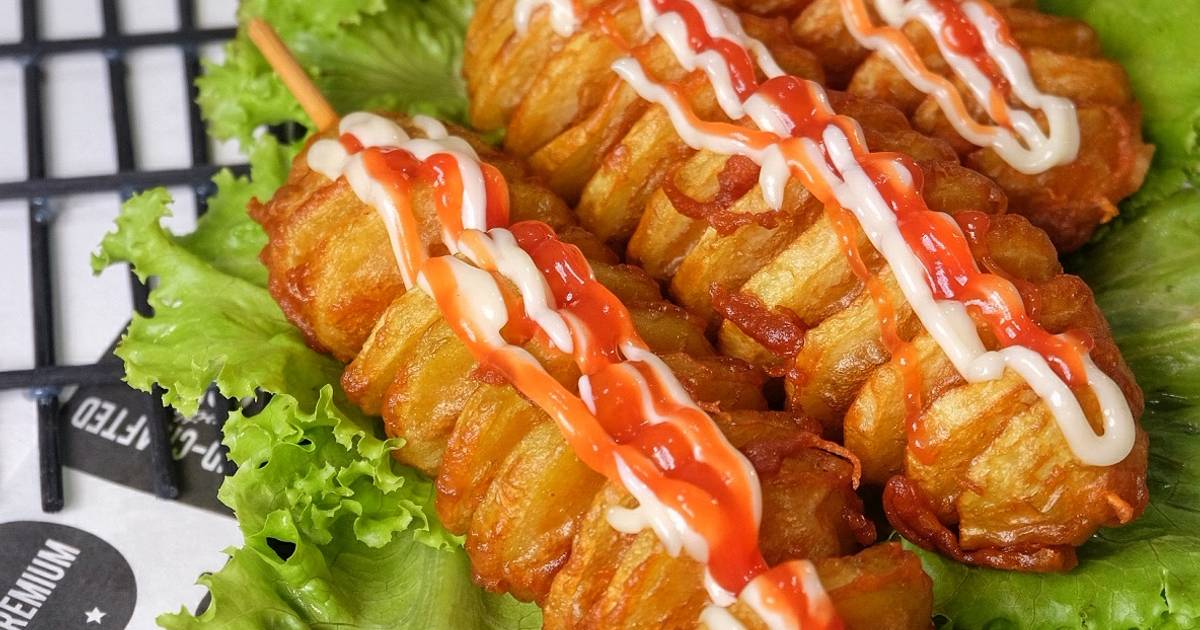 Resep Kentang Spiral Goreng oleh i_amallea - Cookpad