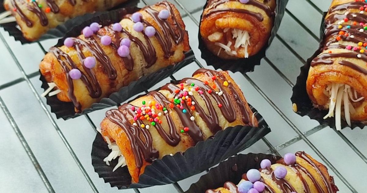 8 resep pisang gulung topping glaze enak dan mudah - Cookpad