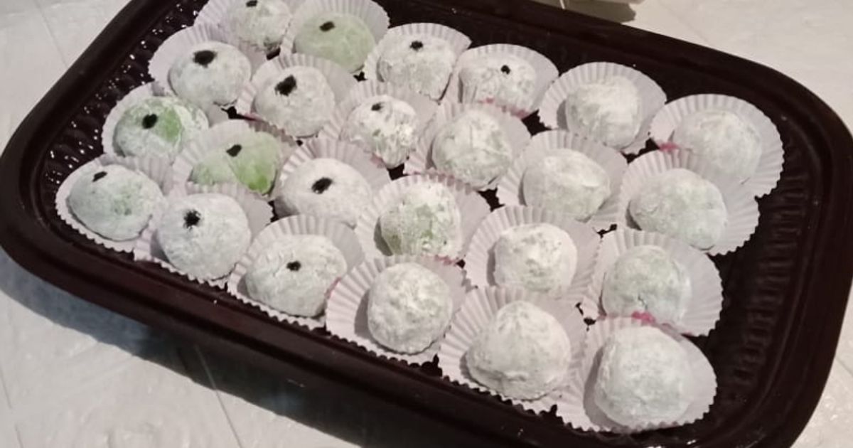 Resep Kue Mochi Isi Cokelat Lumer Dan Kacang 🥜 oleh Oktaviani (Bund ...