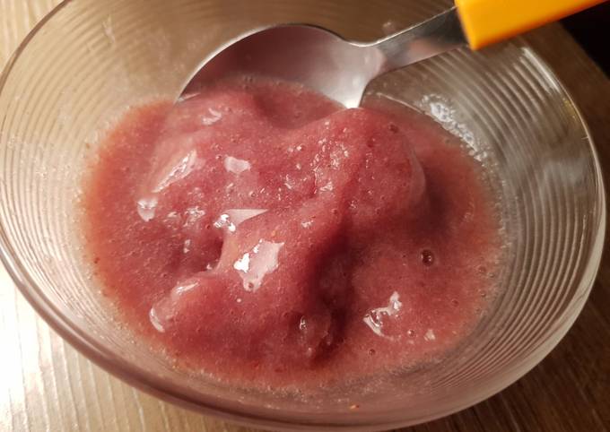 Helado de frutas con Açaí Receta de Karen Zubiaurre- Cookpad