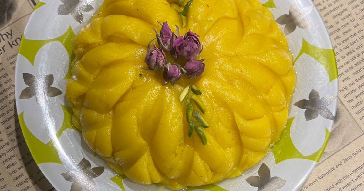 طرز تهیه حلوای تخم مرغی (حلوا کاسه‌ شیراز) ساده و خوشمزه توسط *𝑆𝑎𝑖𝑛𝑎🌈🏡 ...