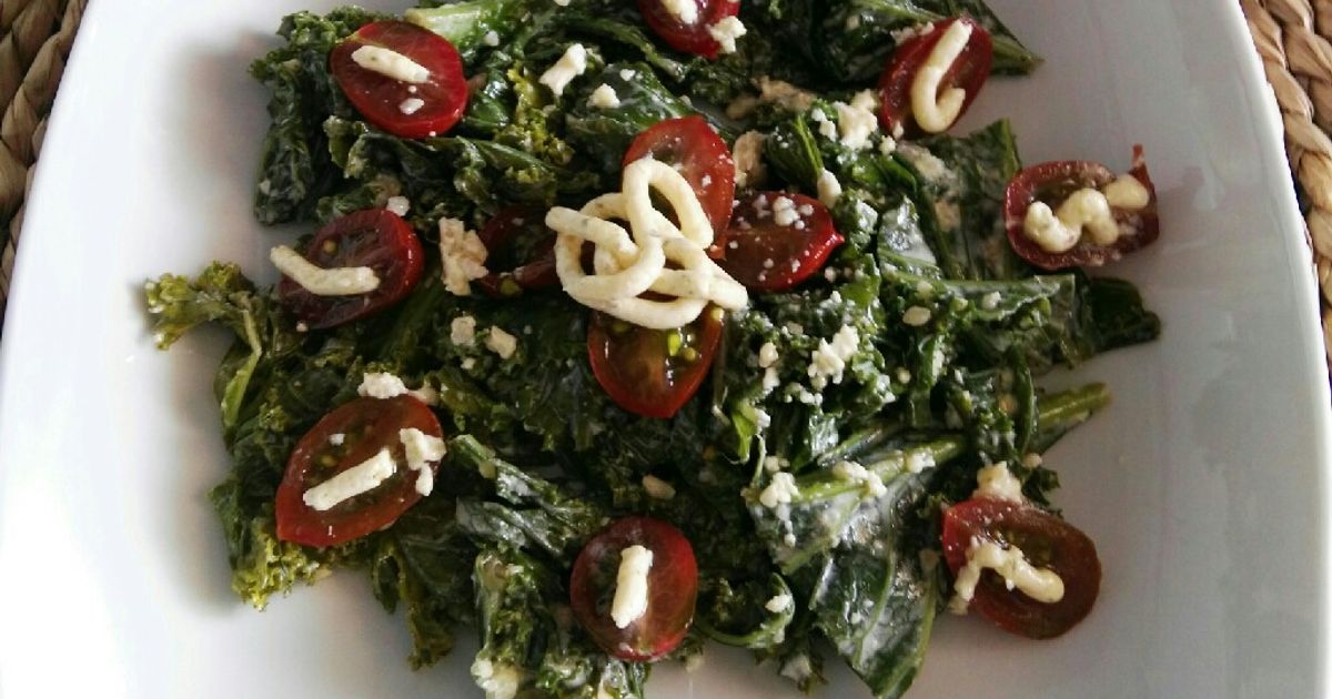 Kale Con Salsa De Queso Y Almendras Receta de hoy_cocina_lisson (Pilar ...