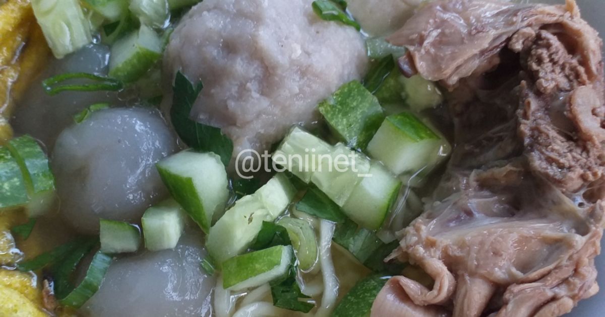 Resep Soteng (Baso Sareng Bonteng) oleh Teny Fat Karwati - Cookpad