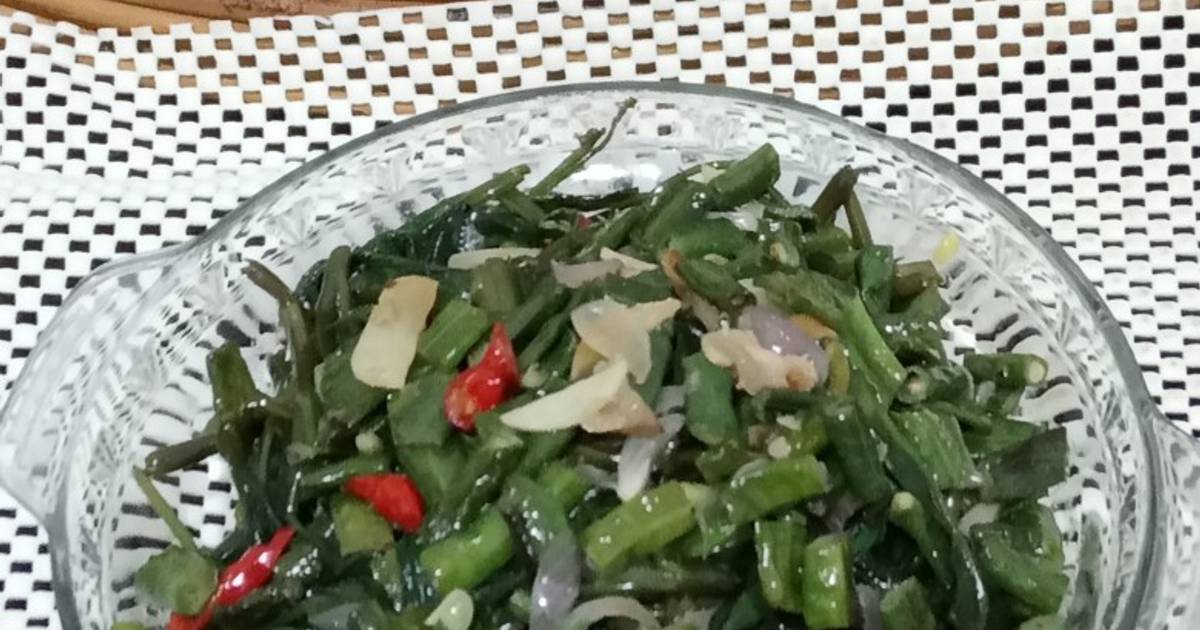 110 resep oseng kacang panjang dan kangkung enak dan mudah - Cookpad