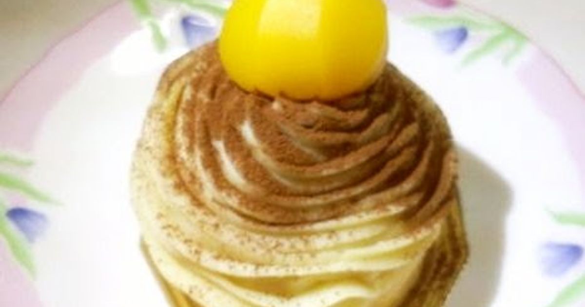 Delicious Marron Cream With Chestnuts And Milk! Recipe By Cookpad.Japan