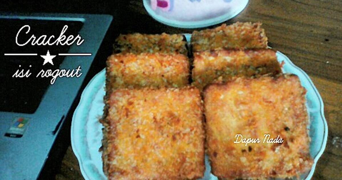 Resep Cracker isi Rogout oleh Nada - Cookpad