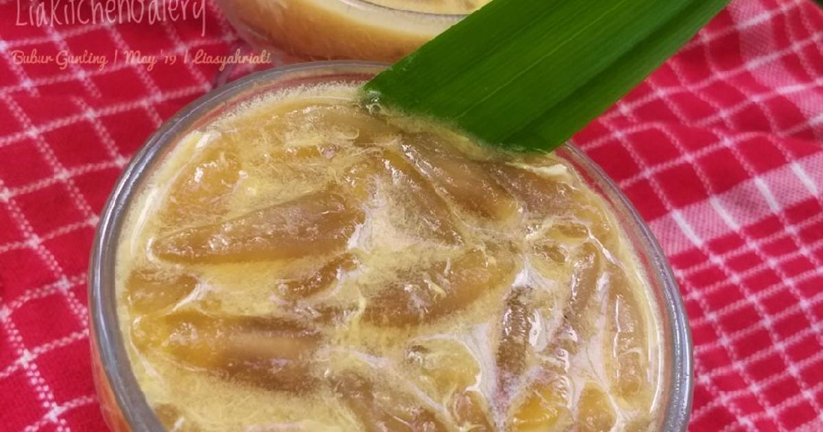 Resep Bubur Gunting (Khas Banjarmasin) oleh Lia Syahriati - Cookpad