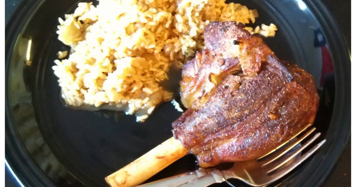 Lamb Leg and Rice Recipe by migo.cook - Cookpad