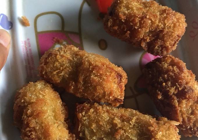 Resep Nugget ayam keju brokoli oleh Ogekk - Cookpad