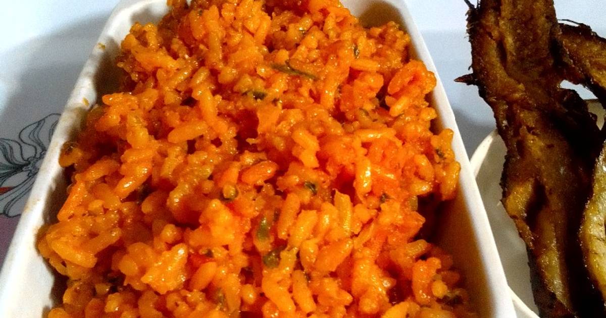 Amaranthus Jollof Rice Recipe by Ifeoma Obianagha - Cookpad