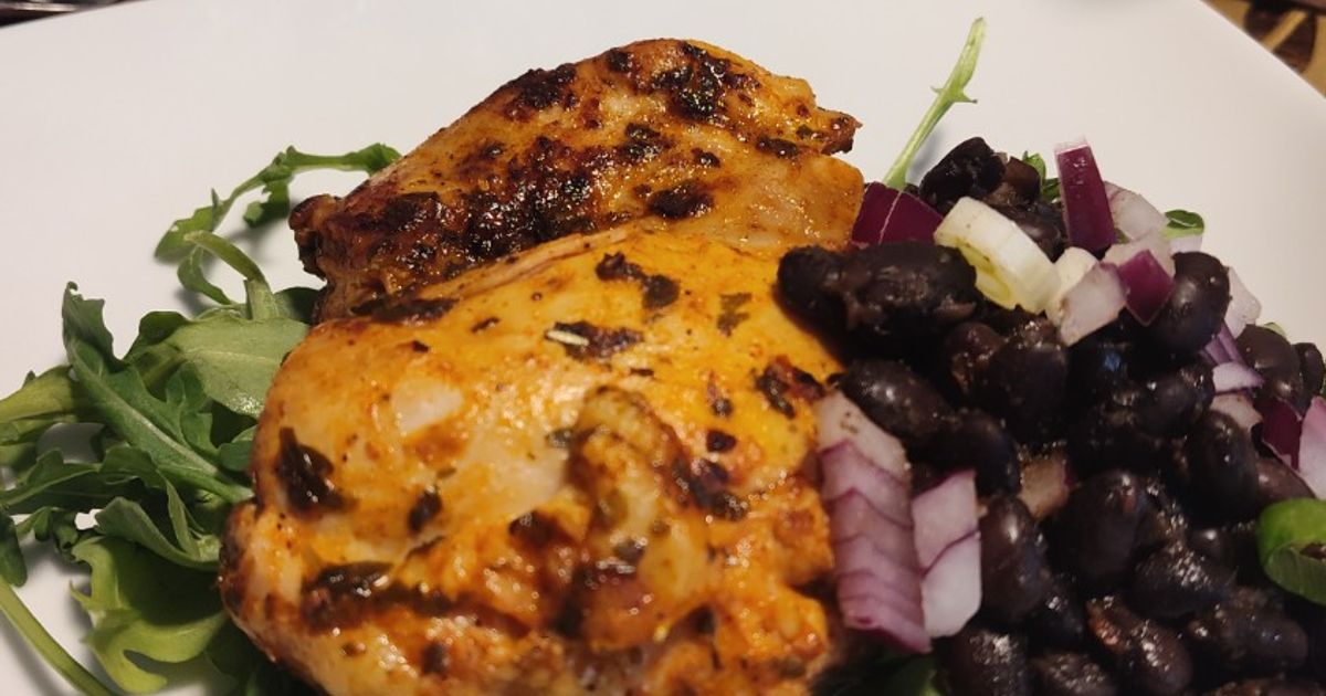 Cuban Style Boneless Chicken Thighs Recipe By Taylor Topp Comacho