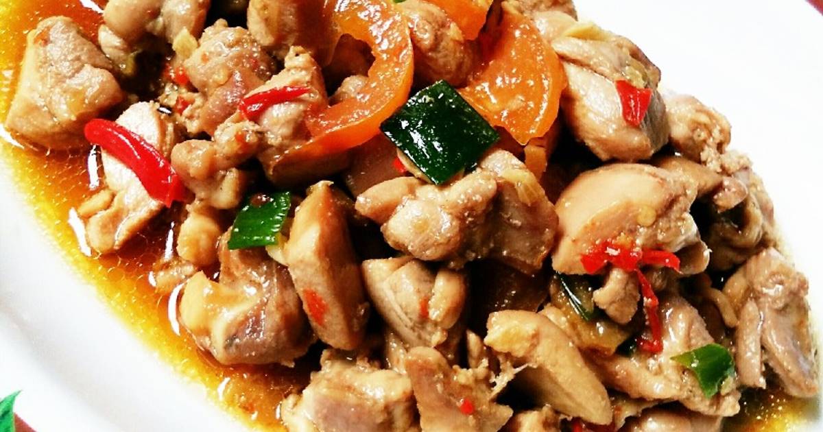 Resep Fillet Ayam Tumis Pedas Manis Oleh Indah Triwiartuti Cookpad