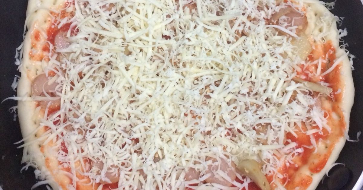 Resep Pizza Teflon Sederhana (Empuk) oleh Titha - Cookpad