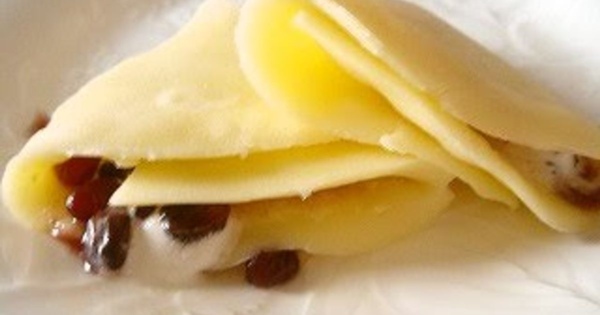 Chewy Rice Flour Crepes In The Microwave Recipe By Cookpad.Japan