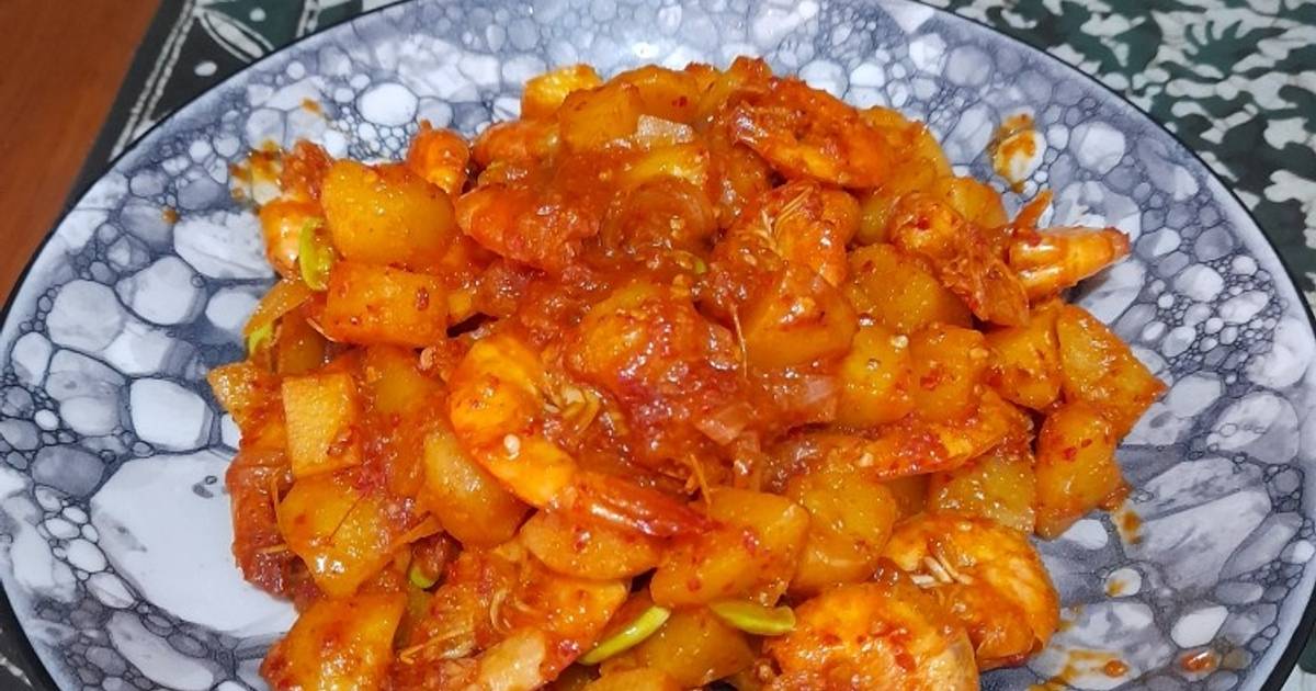 Resep Sambel udang kentang pete oleh Widifood🍴 - Cookpad