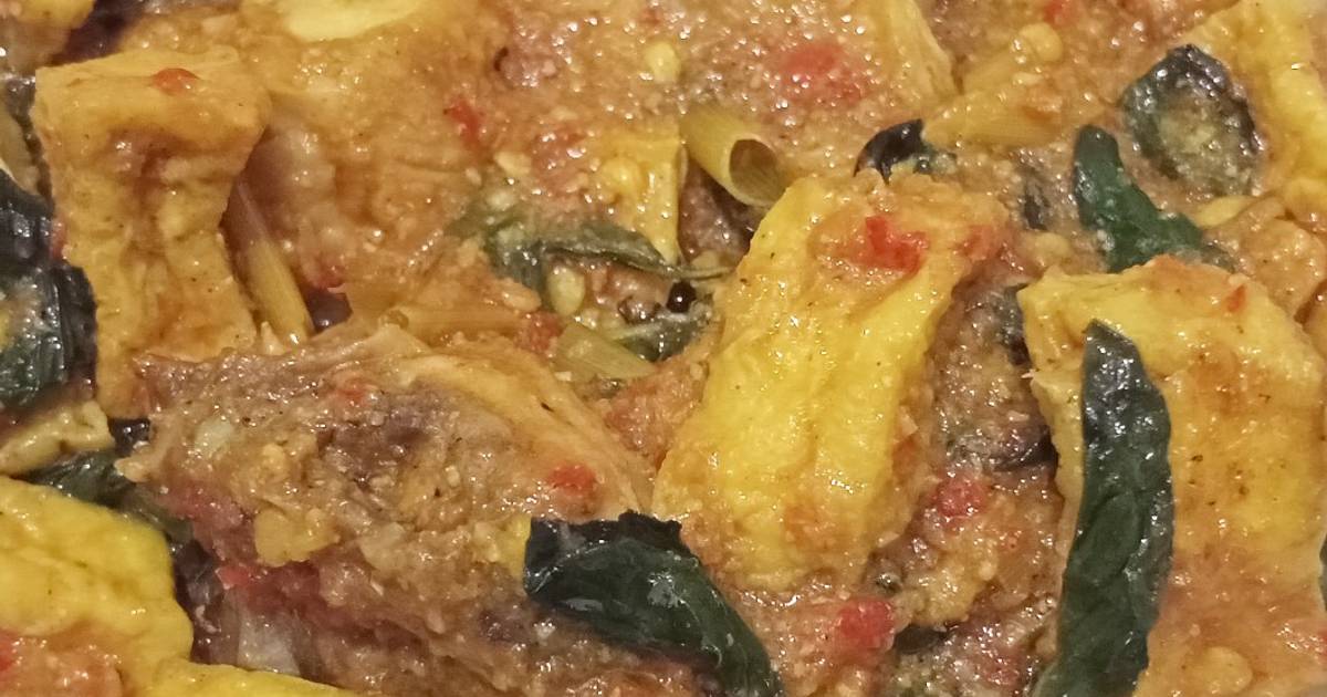 Resep Ayam tahu rica-rica oleh Sabanta Firdausi - Cookpad