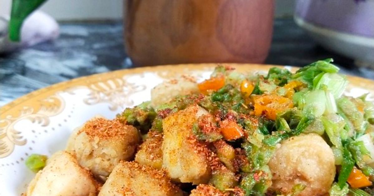 Resep Tahu Goreng Tabur Daun Bawang (Tahu Goreng Kekinian) oleh Atika ...