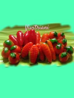 Resep Kue Buah Mini Thailand(thai Kanom Luk Chup) oleh 🍰🍧Dapur Ayu 🍰🍨 ...