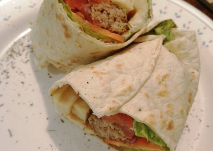 Wraps de cerdo y res Receta de Juank- Cookpad