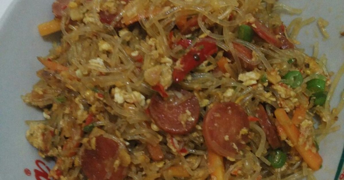 Resep Bihun Goreng Sosis oleh Emaa Fitry - Cookpad