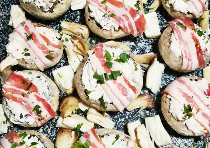 Töltött gomba | Ress Veronika receptje - Cookpad receptek