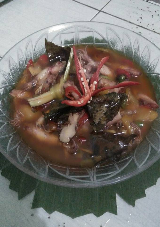 Resep Cumi pedas asam manis ala dapur kuring oleh cicih komalawati ...
