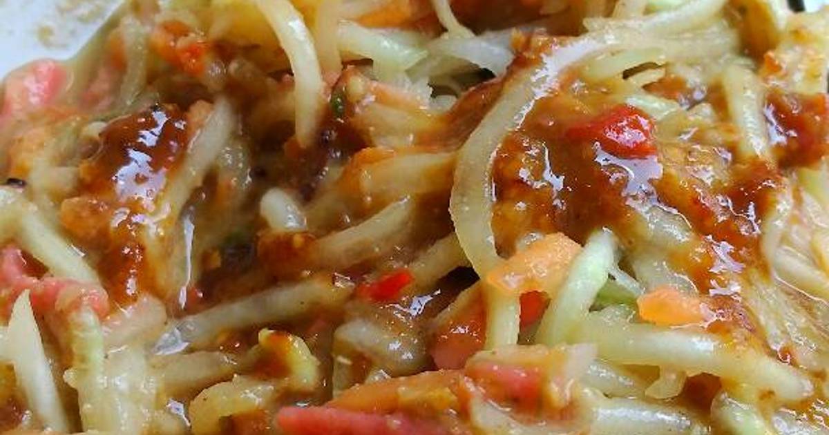 Resep Rujak Serut 🍍 oleh Guman Arttina🍒 - Cookpad