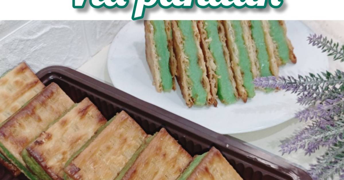 Resep Gabin vla pandan oleh Leli Yeje - Cookpad