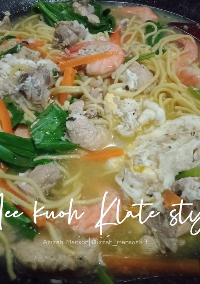 Resipi Mee kuoh Klate style oleh Azizah Mansor - Cookpad