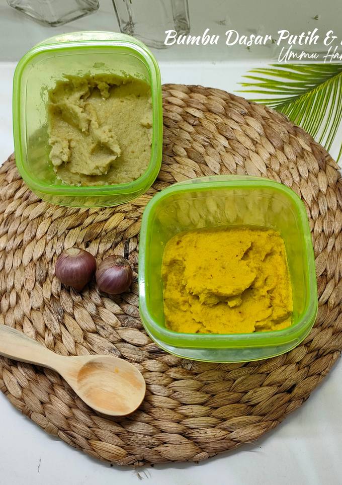 Resep Bumbu Dasar Kuning & Putih oleh Ayu Umha - Cookpad