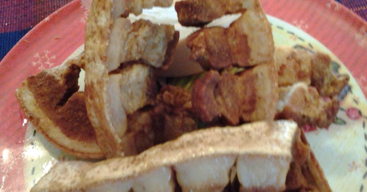Pork Crackling. (Chicharon De Puerco) Recipe By Rose Torres